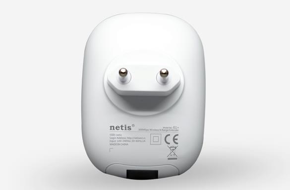 Hinnavaatlus - Netis Repeater WiFi N300+RJ45 White